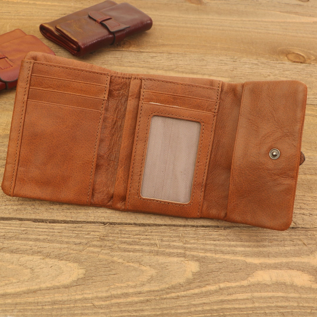 Personalized Mother Wallets, Laser Engraved Leather Wallet, Full ...