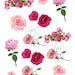 Stickers Flower Fun Pink Roses, Flower Stickers, Printable Stickers ...