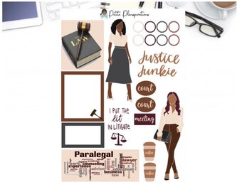 Paralegal Stickers - Etsy