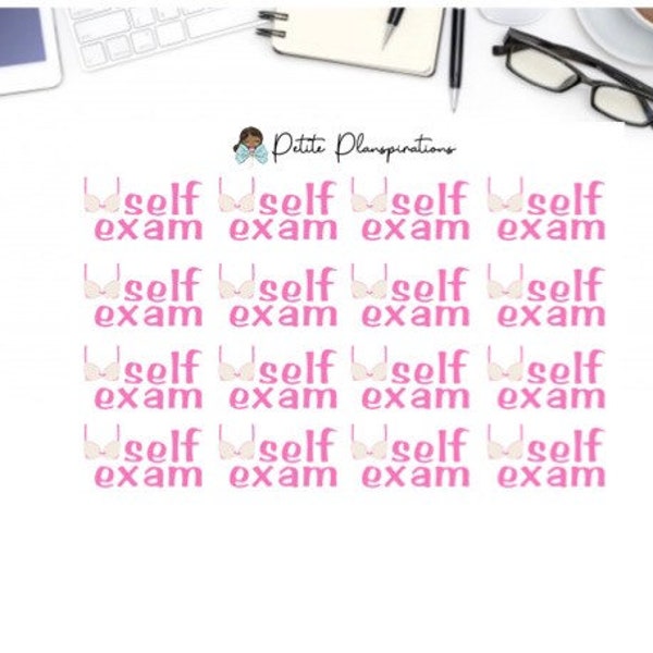 Breast Self Examination Sticker - Etsy