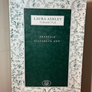 Vintage Laura Ashley Arabella and Elizabeth Ann Dolls Mother Daughter ...