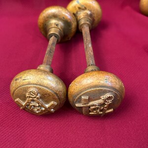 Rare Antique Masonic Lodge Brass Door Knobs Compass and Square Symbol Your Choice - Etsy