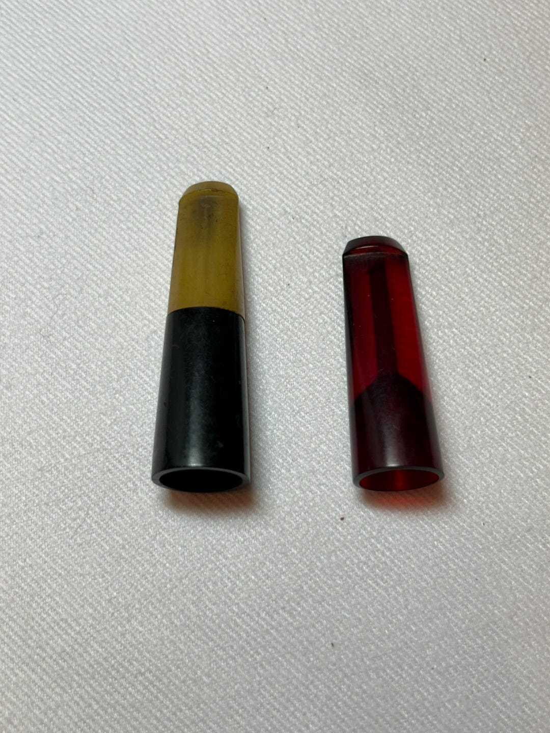 Vintage Cigar Cheroot Holders Cherry Red Bakelite OR Yellow Bakelite ...