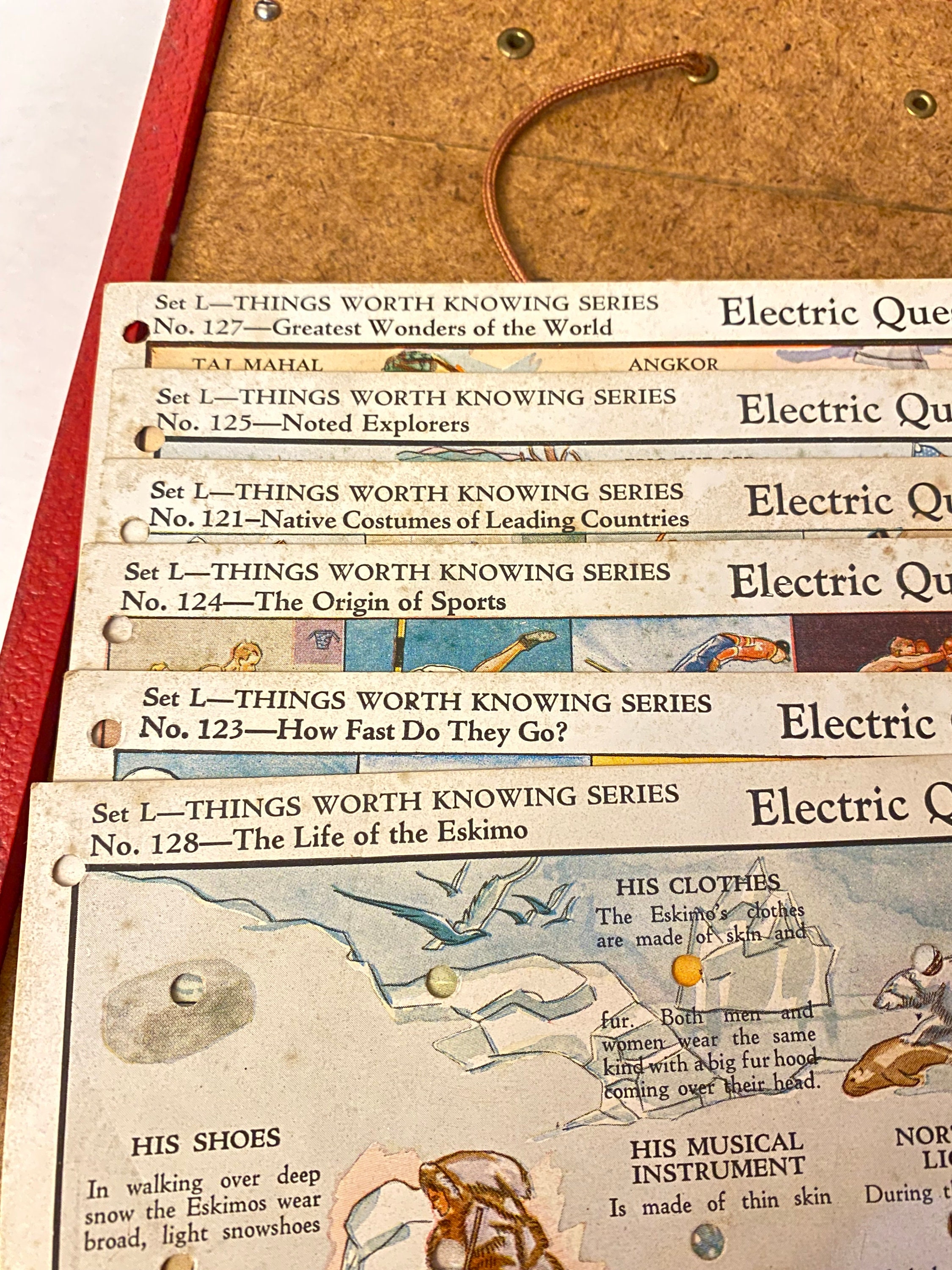 Knapp Electric Questioner Early Electronic Game With Winchester Unit ...