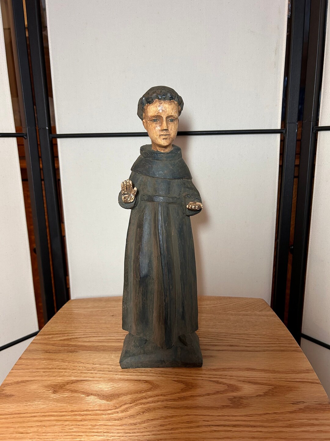 Vintage Monk Carving Replica St. Thomas(?) Figurine - Etsy