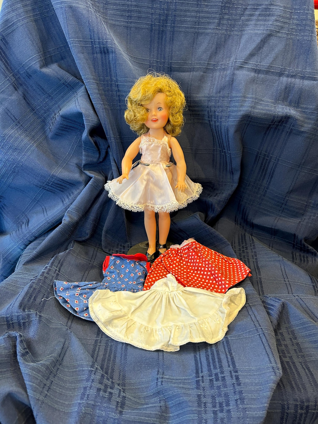 Vintage Shirley Temple 12" Doll Ideal Toy Company With Extra Dresses - Etsy