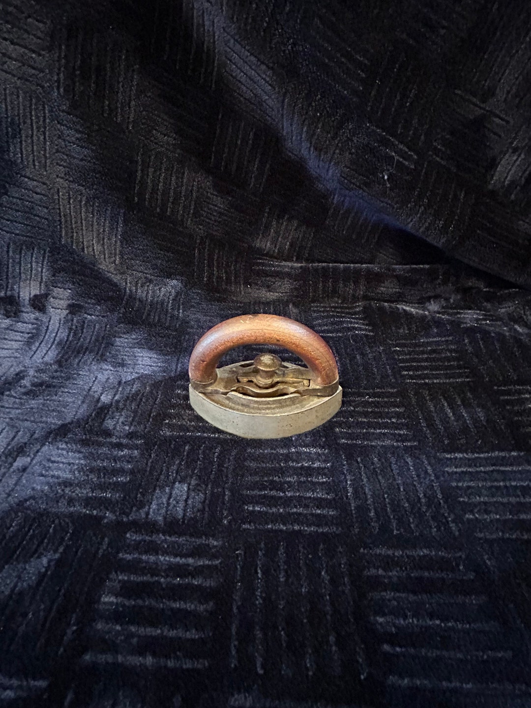 Toy Miniature Sad Iron Cast Iron With Removable Wooden Handle - Etsy