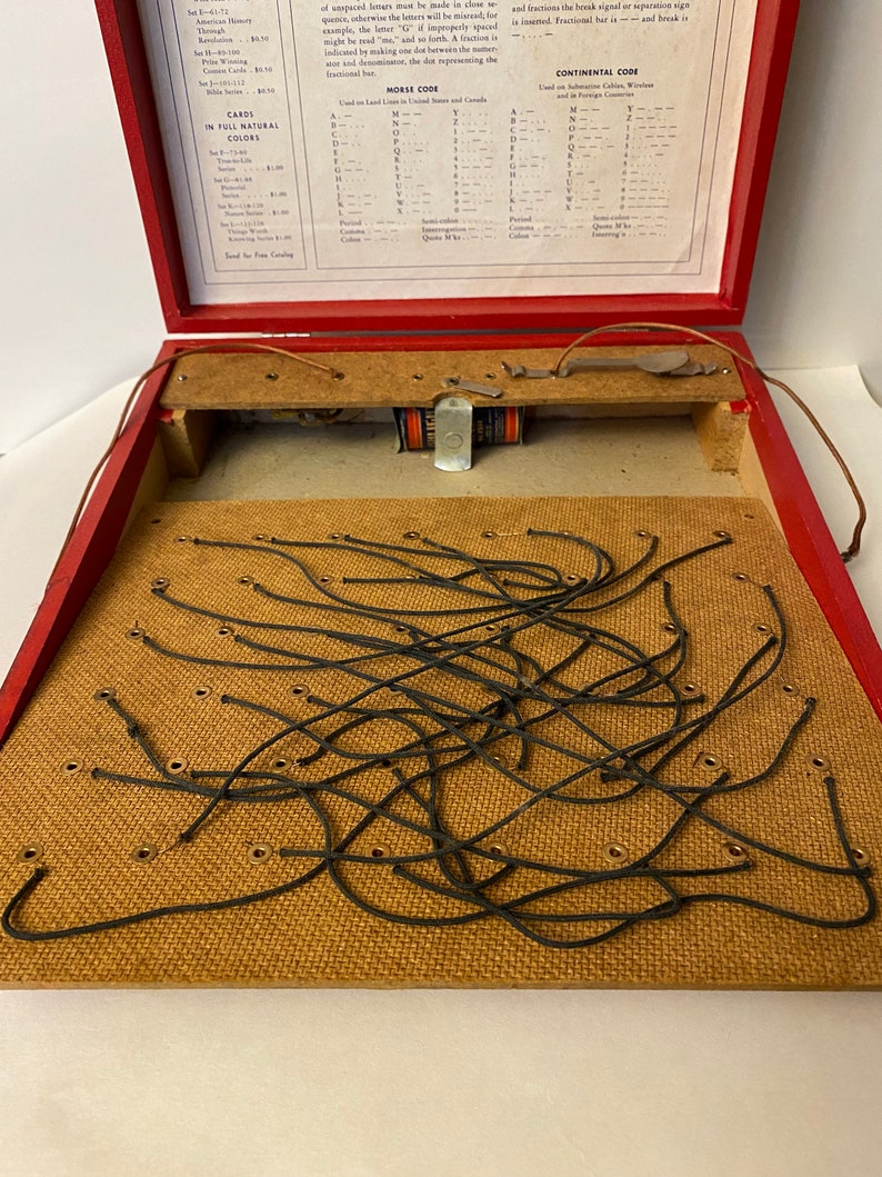 Knapp Electric Questioner Early Electronic Game With Winchester Unit ...