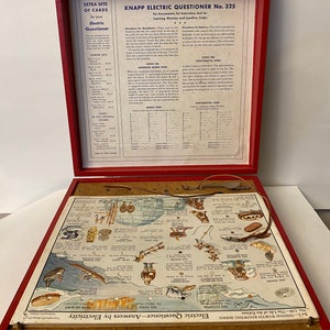 Knapp Electric Questioner Early Electronic Game With Winchester Unit ...