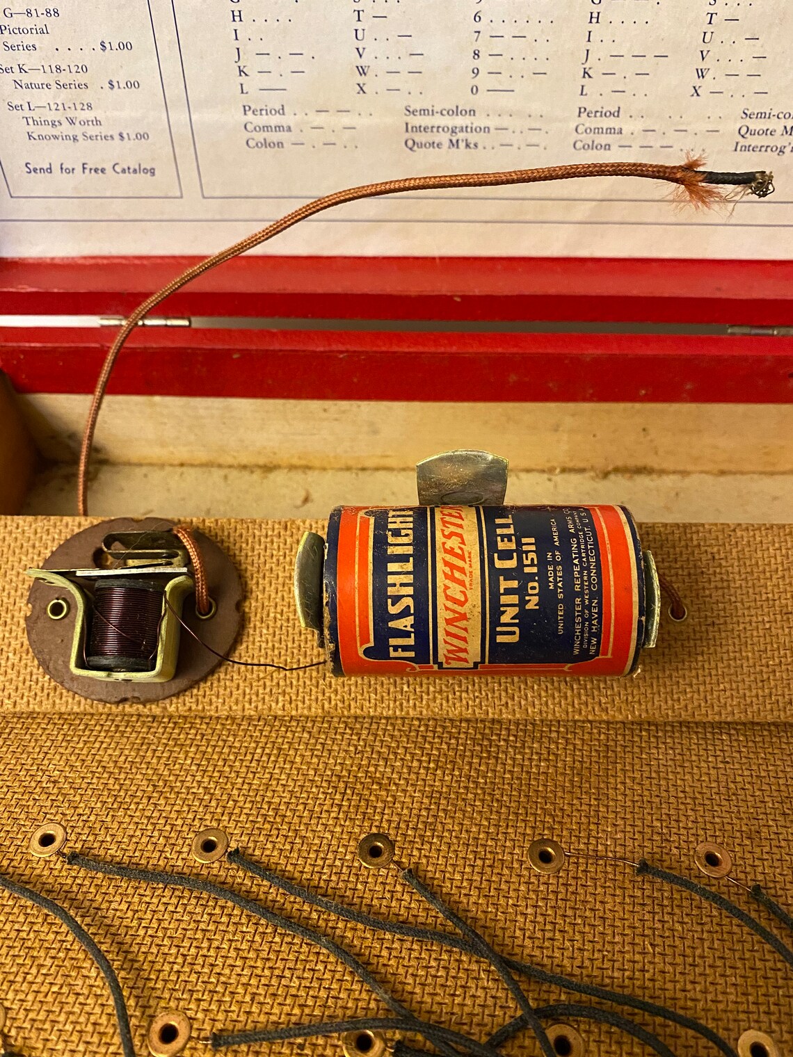 Knapp Electric Questioner Early Electronic Game With Winchester Unit ...