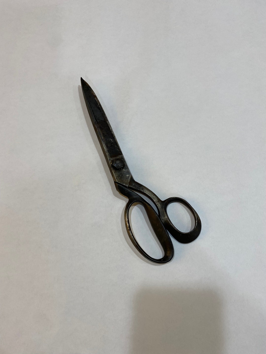 Vintage Wiss Scissors Facile Screw-bolt Inlaid W1225 Knife Edge Heavy ...