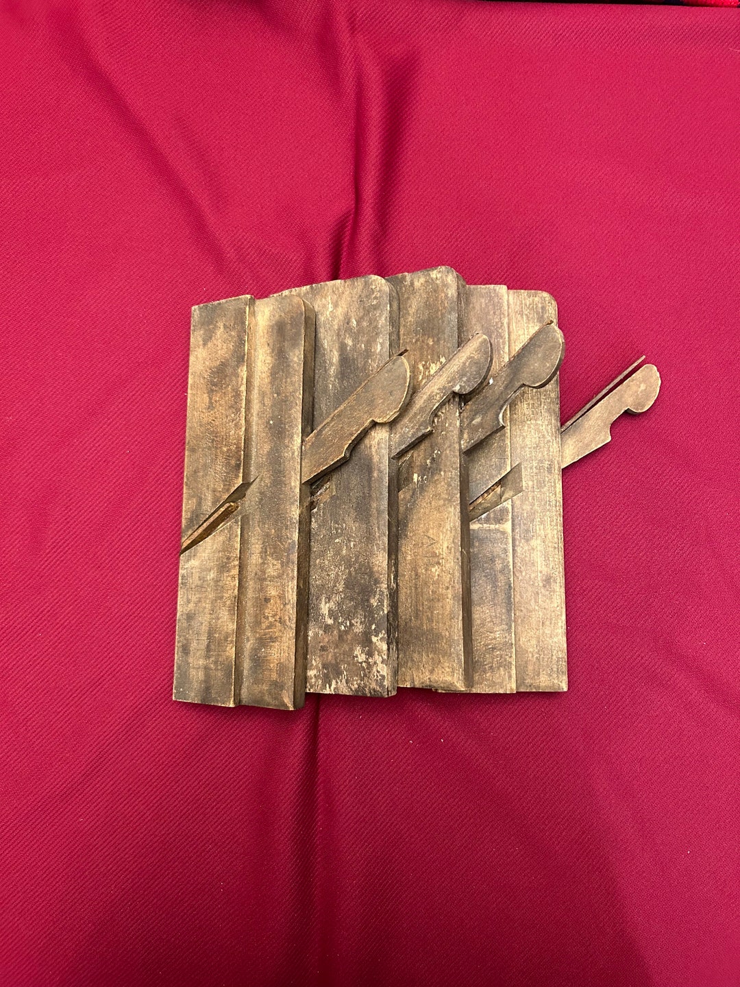 Set of Antique Molding Planes Wooden Greenfield Tool Co. - Etsy