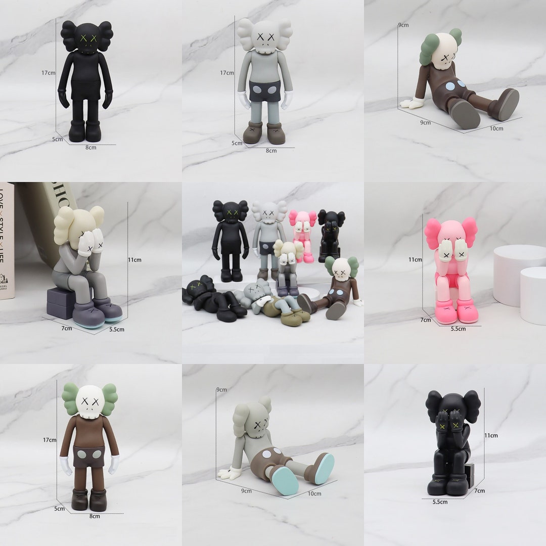 Kaws Companion Collectible Toy Figure Creative Interior - Etsy