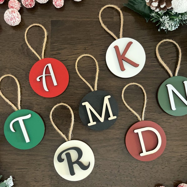 Stocking Initial - Etsy