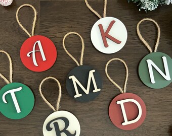 Custom 3D Stocking Tag, Custom 3D Ornament, Personalized Stocking Tag ...