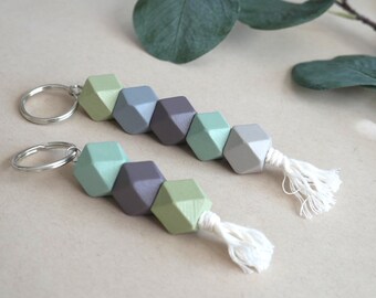 Succulent Keychain - Etsy