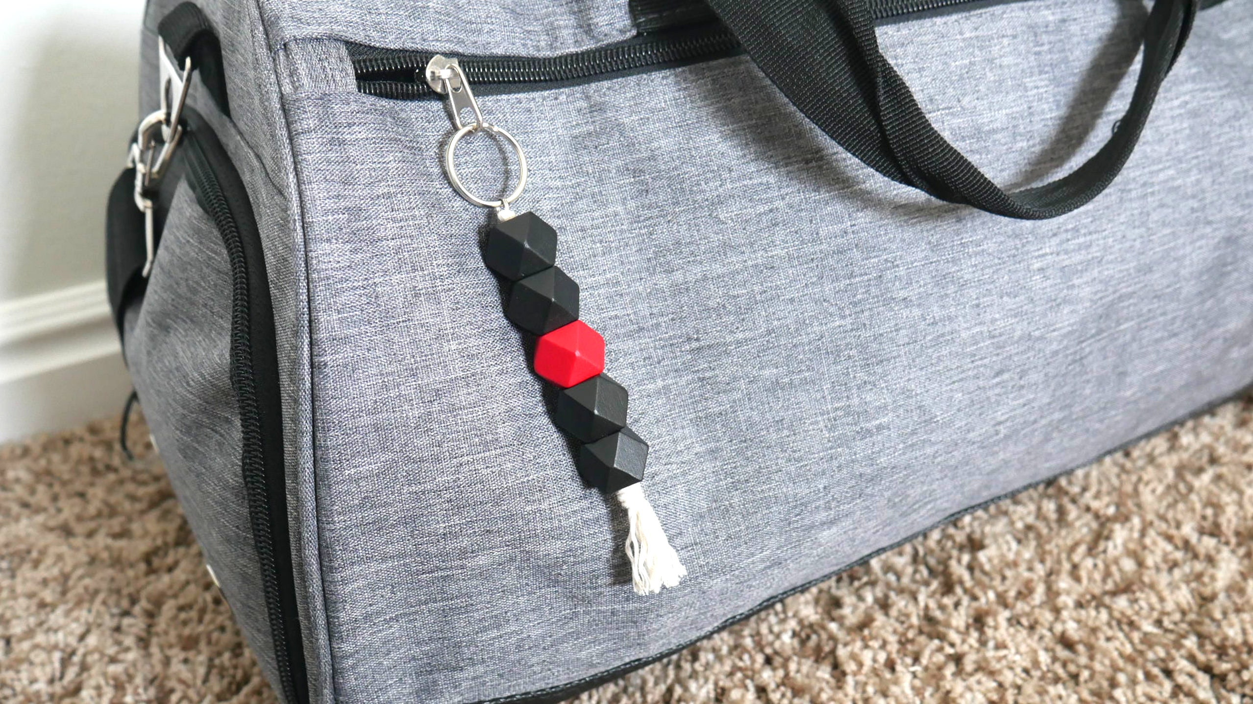 Dispatch Thin Yellow Line Keychain | Etsy