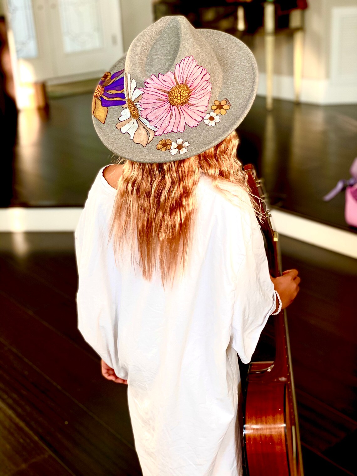 Flower Power Fedora - Etsy