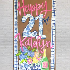 21ST BIRTHDAY BANNER - Etsy