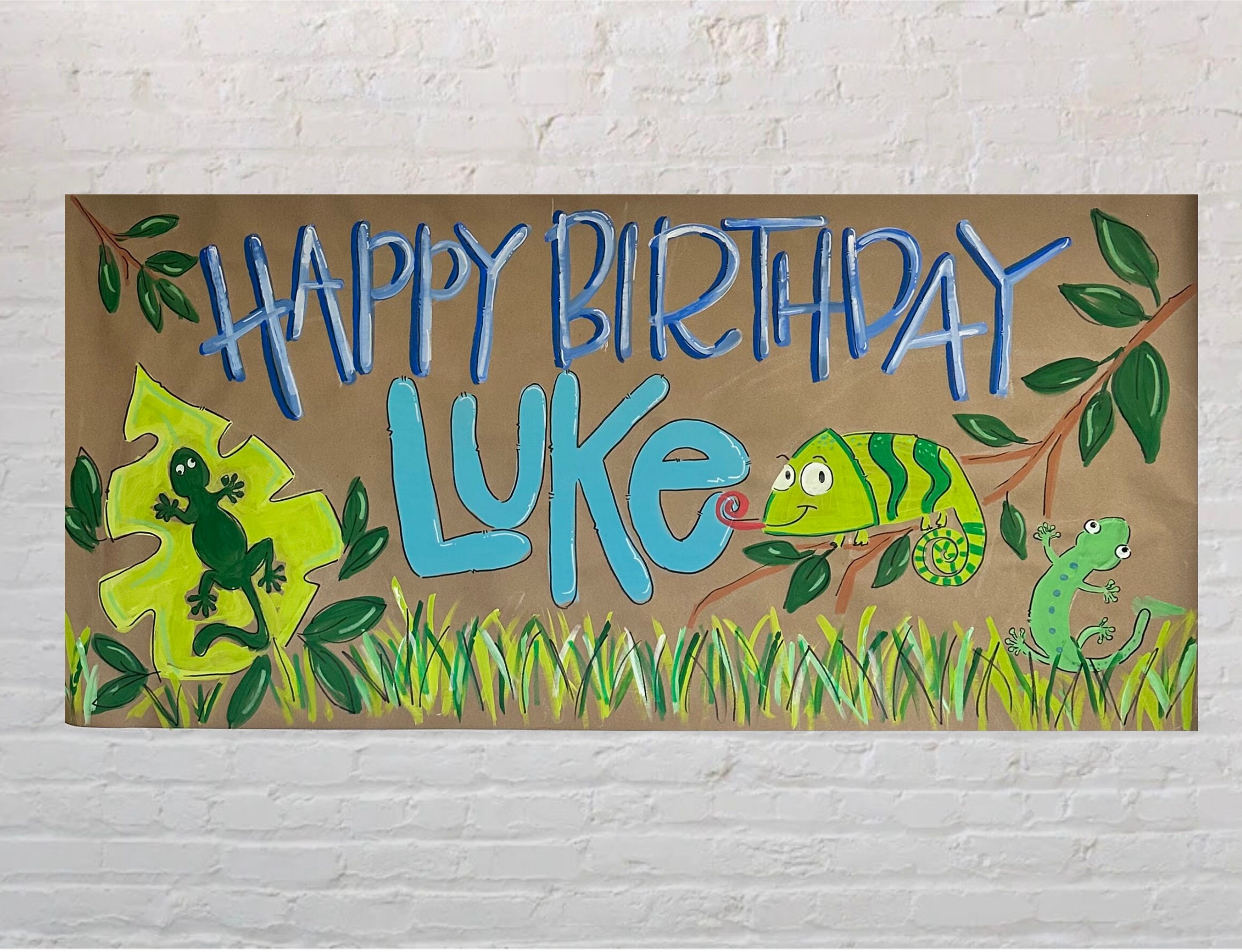 BOY BIRTHDAY BANNER - Etsy
