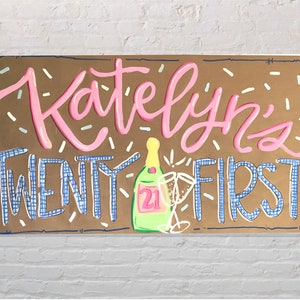 21ST BIRTHDAY BANNER - Etsy
