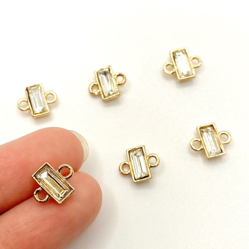 Rhinestone Connector - Etsy