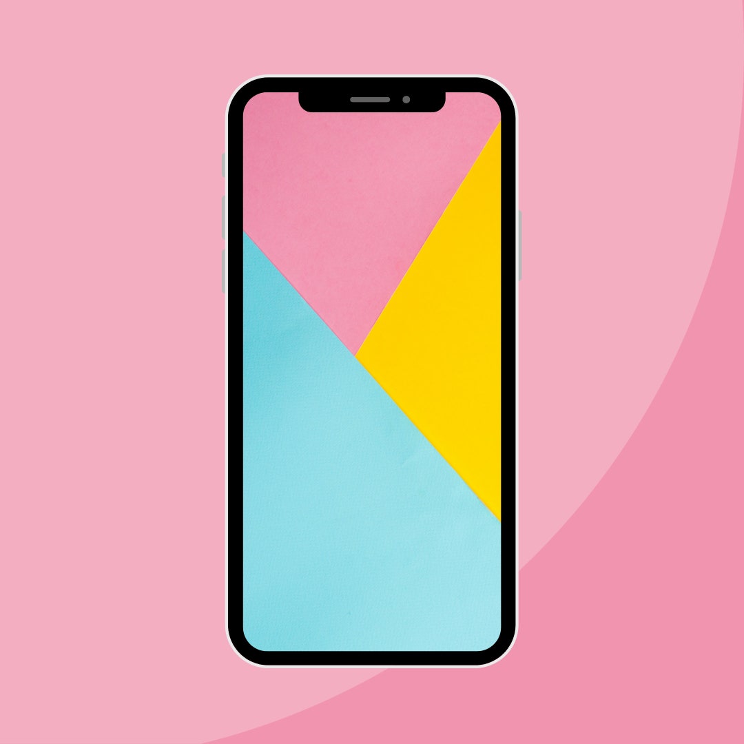 Color Block Phone Wallpaper Color Block iPhone Wallpaper iPhone ...