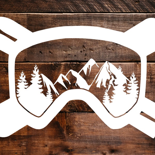 Ski Decal - Etsy