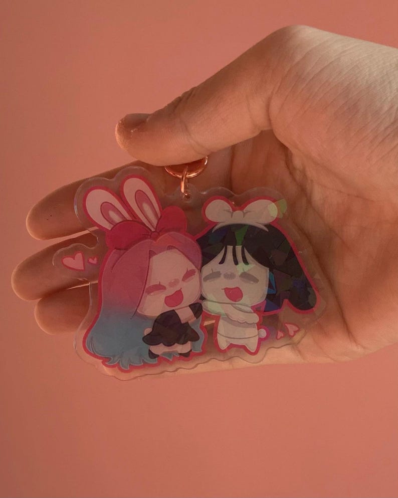 Alien Stage: Bunnies Keychains - Etsy