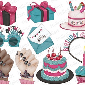 Congratulations Clipart Birthday Party Clipart Girl Clipart Woman ...