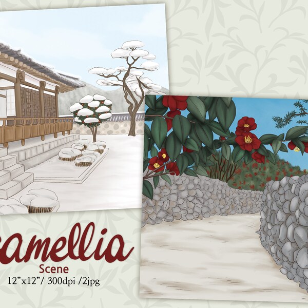 Oriental Scene - Etsy