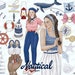 Nautical Girl Clipart: Summer Sailing Graphics, Planner Stickers (PNG ...