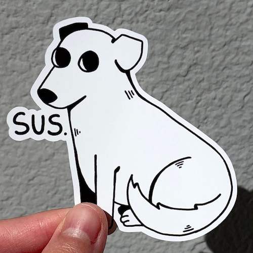 Dog Sticker - Etsy