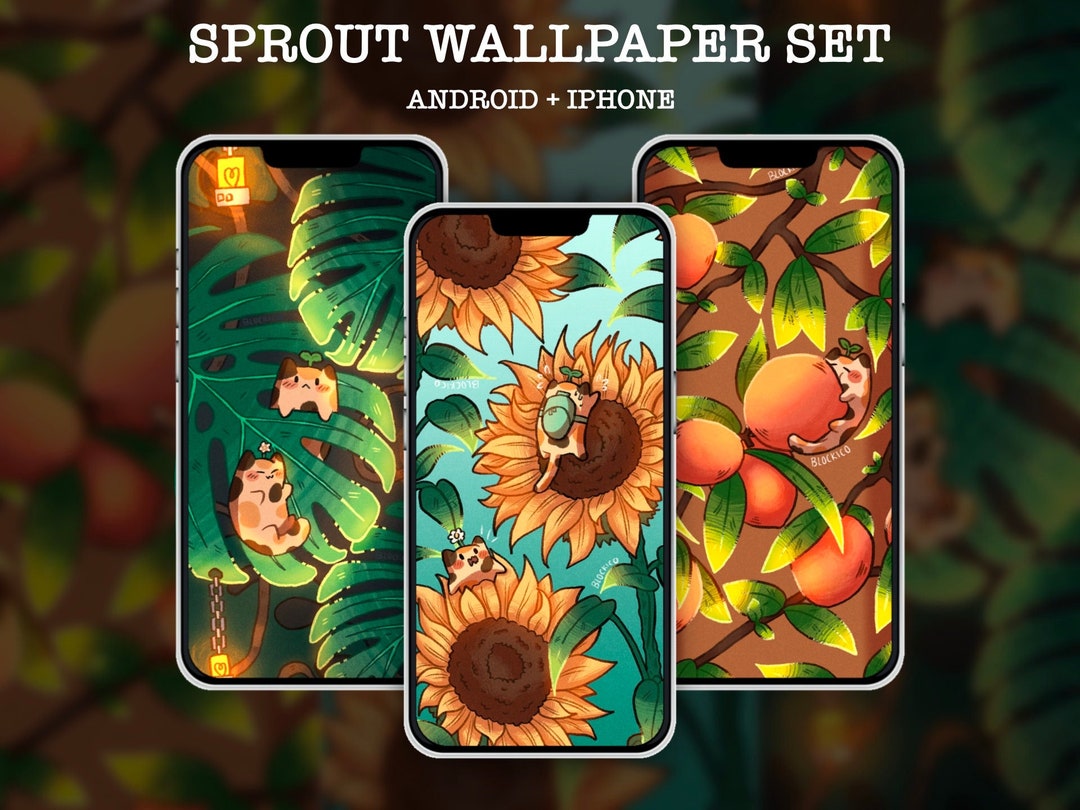 Sprout PHONE WALLPAPER Sprout Collection 1000x2500px Phone Wallpaper ...