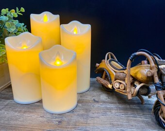 Large Led Candles - Etsy