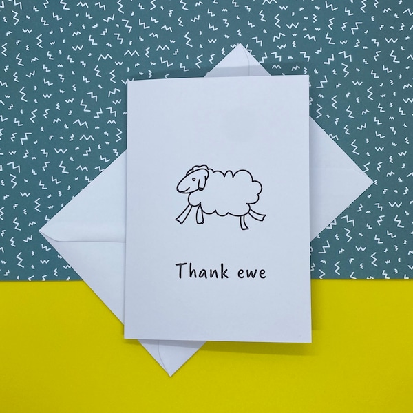 Thank Ewe - Etsy