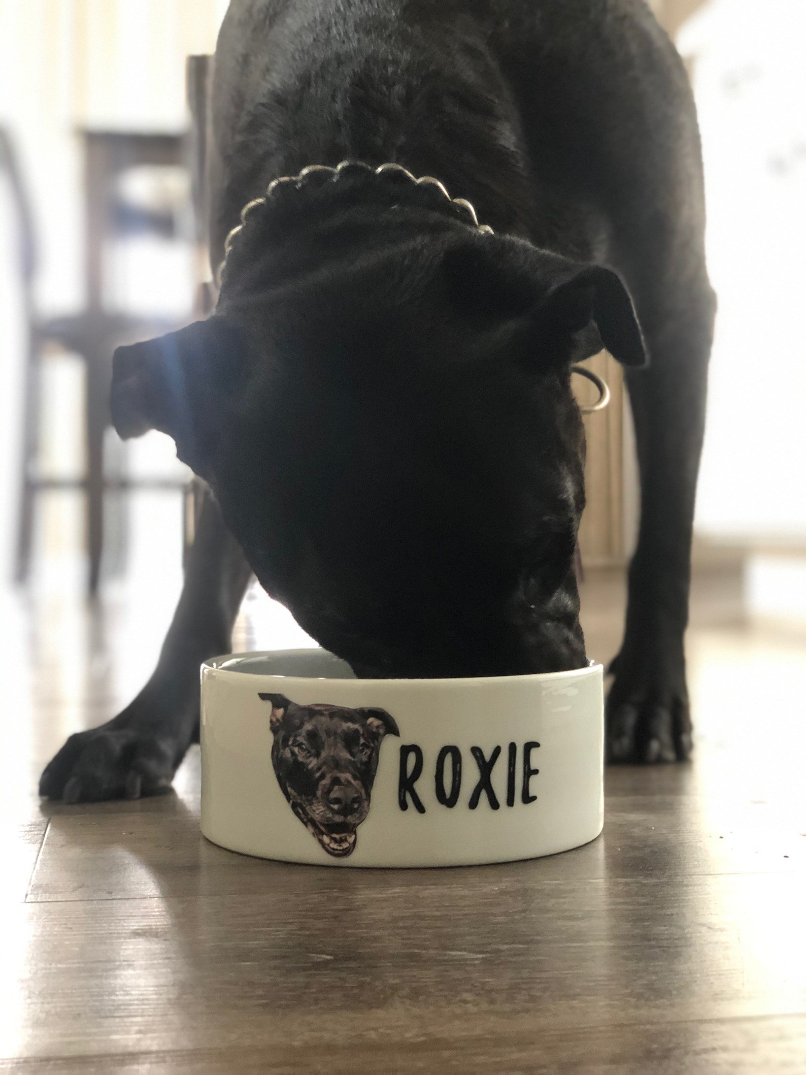 Personalized LARGE Dog Bowl, Custom Dog Bowl, Dog Gift - Etsy
