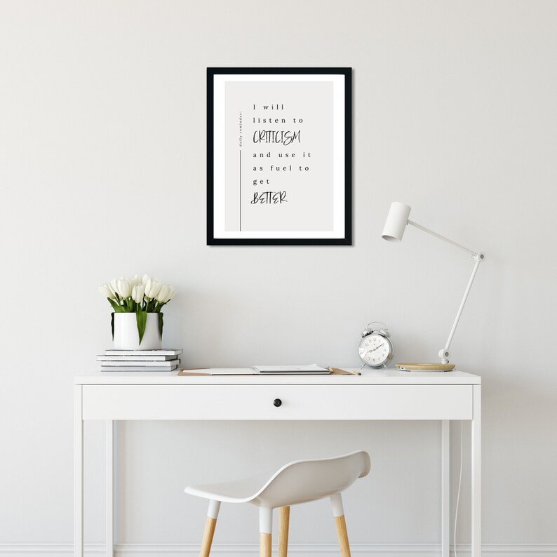 Motivational Quotes for Work Printable Wall Art Inspirational Quote ...