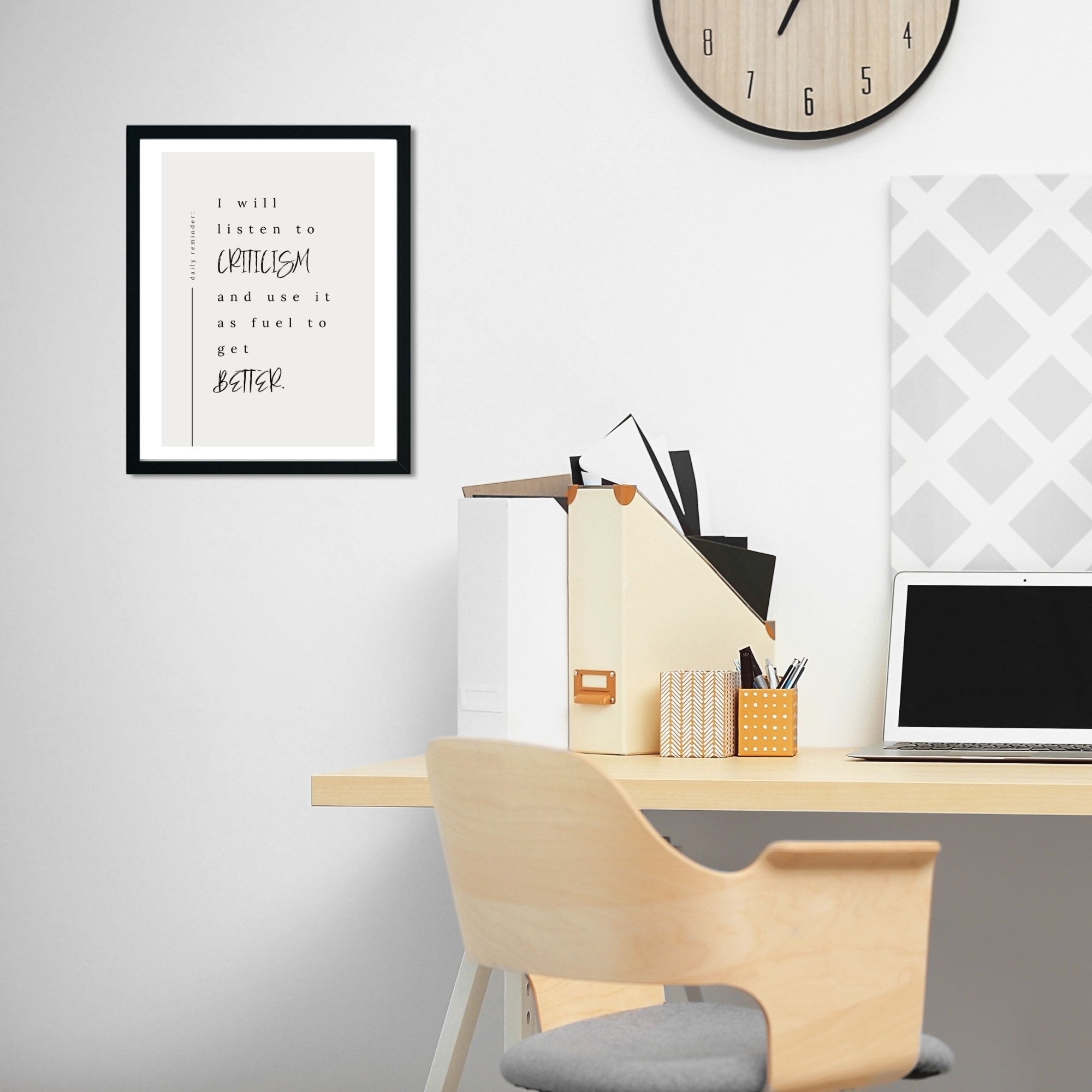 Motivational Quotes for Work Printable Wall Art Inspirational Quote ...