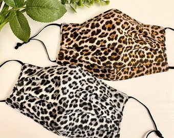 Leopard Print Mask | Etsy
