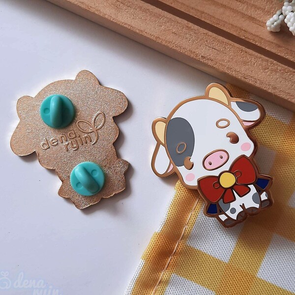 Cow Pin - Etsy