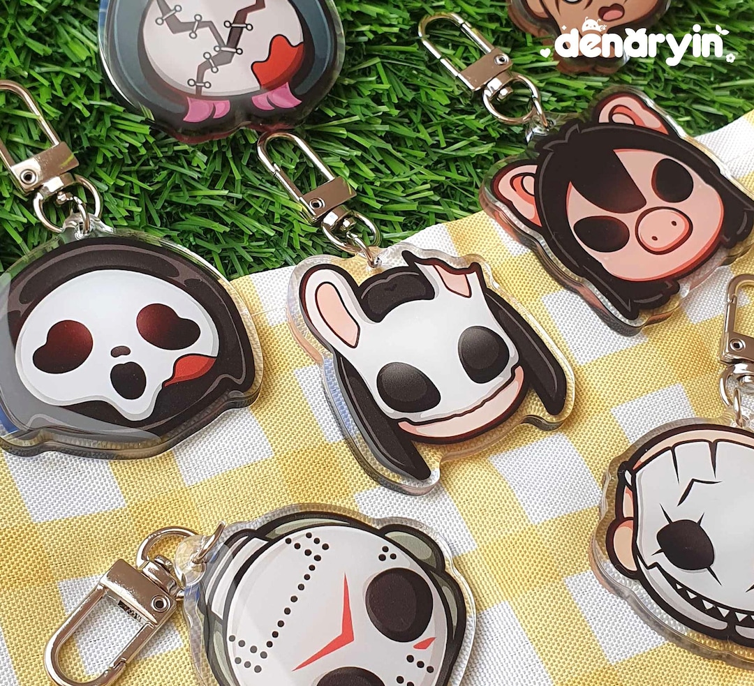 Chibi Killers Acrylic Keychain: Dead by Daylight Gamer Charm - Etsy