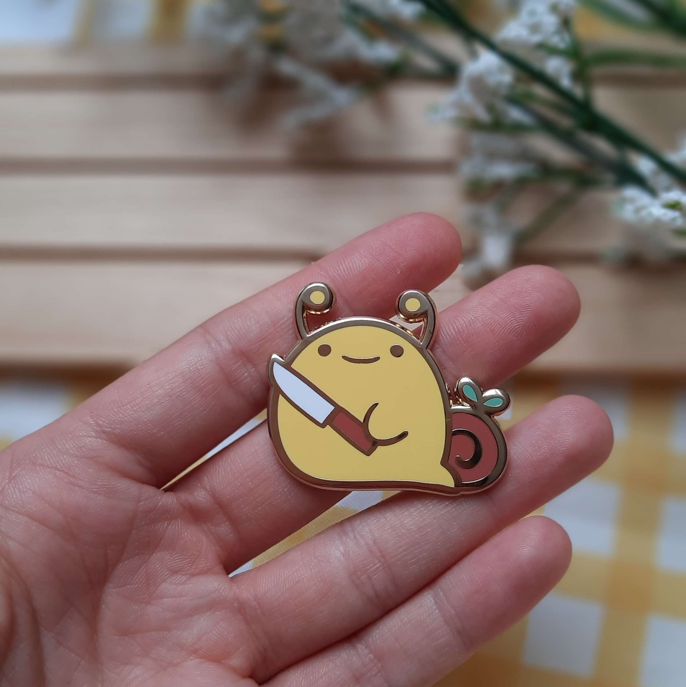 Snail Boy Hard Enamel Pin Funny Chibi Snail Illustration - Etsy