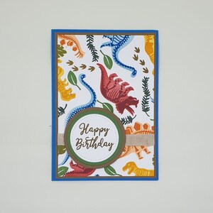Dinosaur Birthday Card - Etsy