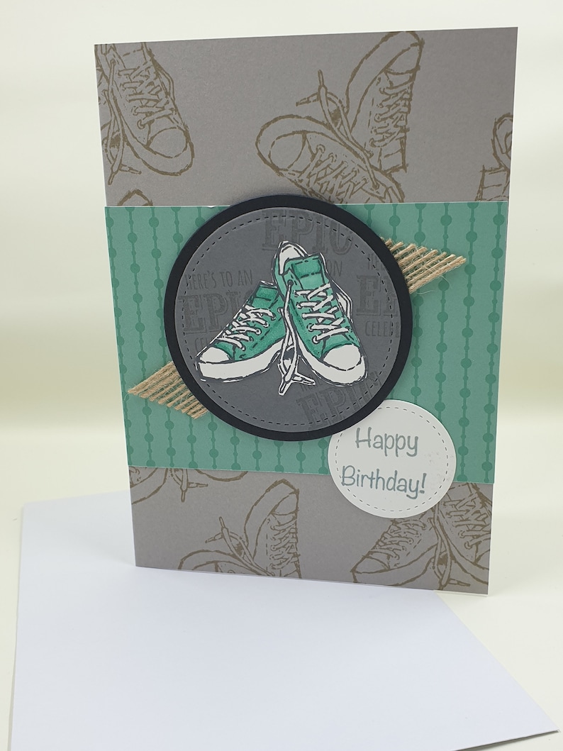 Sneakers Birthday Card - Etsy