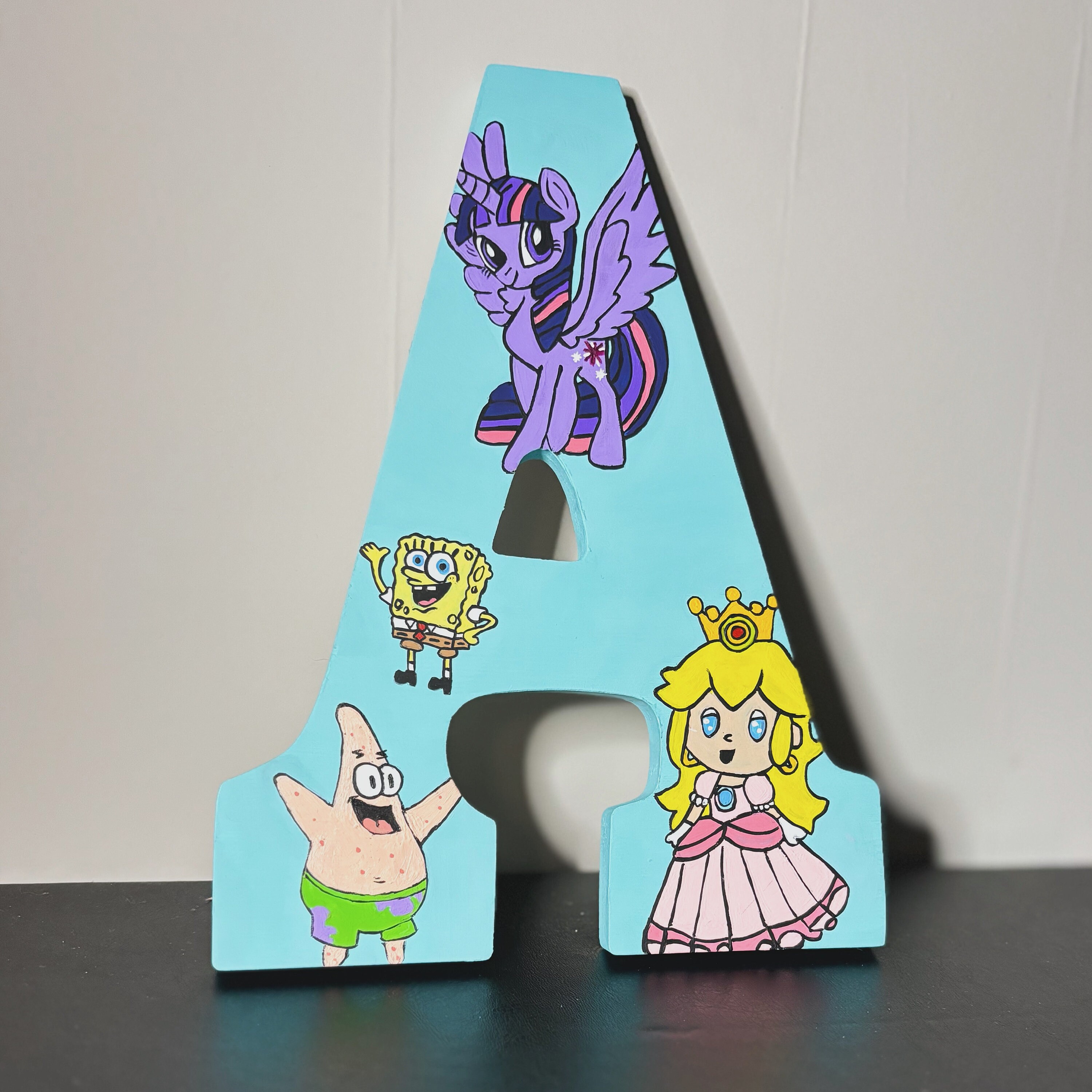 Hand Painted Letters/custom Wood Letters/childrens Gifts/wood Letters ...