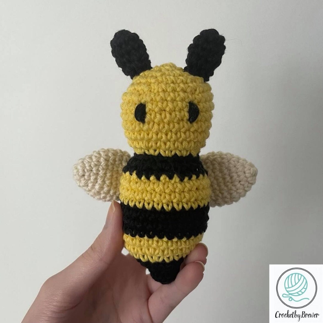 Mini Bee Crochet Pattern pattern Only - Etsy