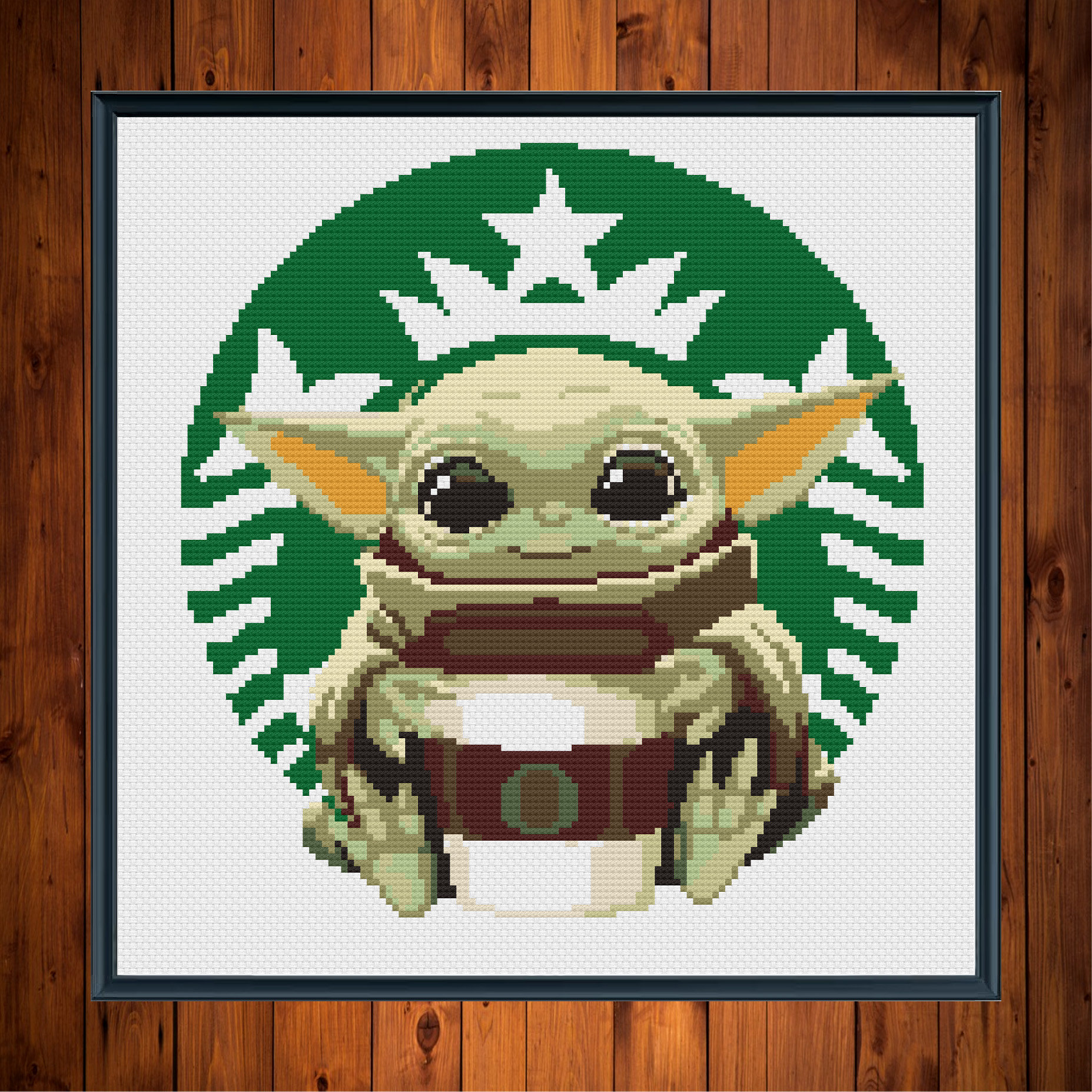 Baby Yoda Stitch Pattern digital Format PDF. Star Wars - Etsy