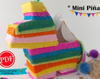 Donkey Mini Pinata Pattern - Etsy