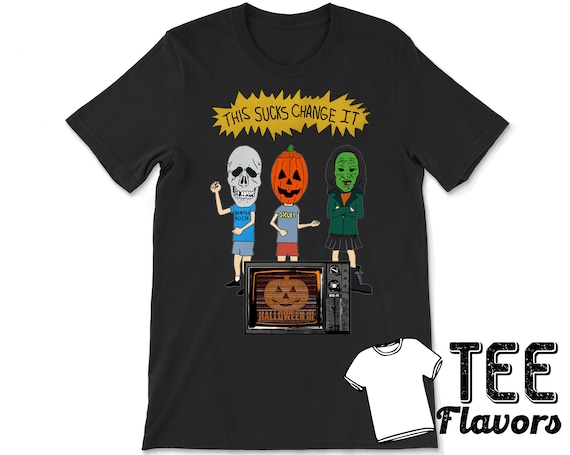 Beavis and Butthead Halloween 3 Silver Shamrock Horror Movie | Etsy